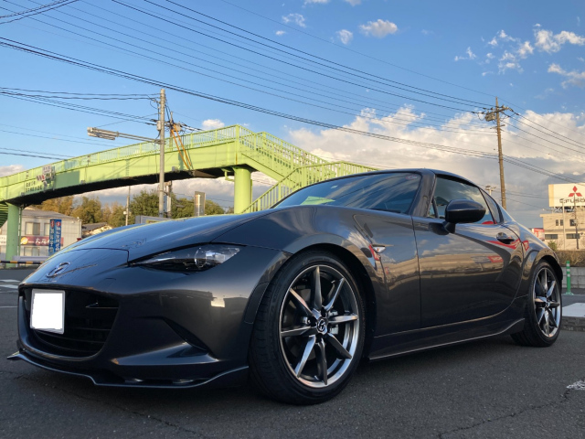 ロードスターRFにHKSハイパーマックスS取付 | お知らせ | タイヤセレクト北本 | タイヤセレクト・タイヤランド【DUNLOP】